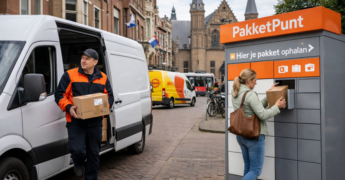 Major Dutch cities shift parcel deliveries towards parcel points to ...